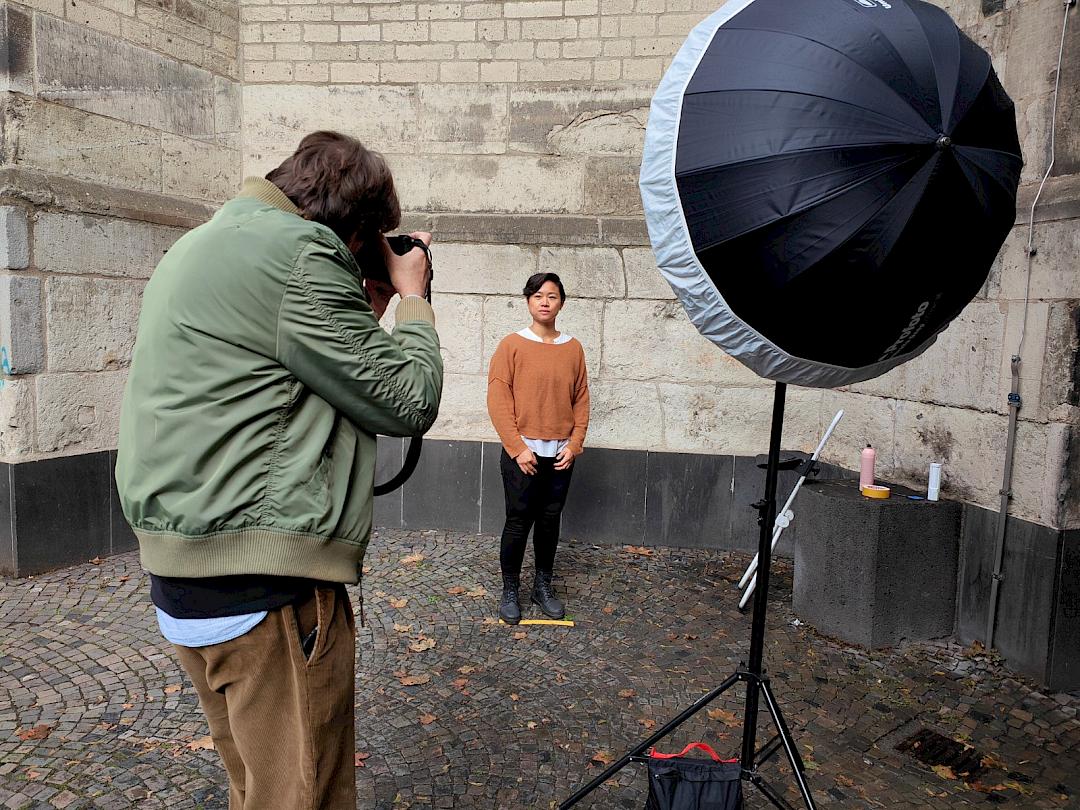 Fotoshooting im Büro | PFEFFERARCHITEKTEN