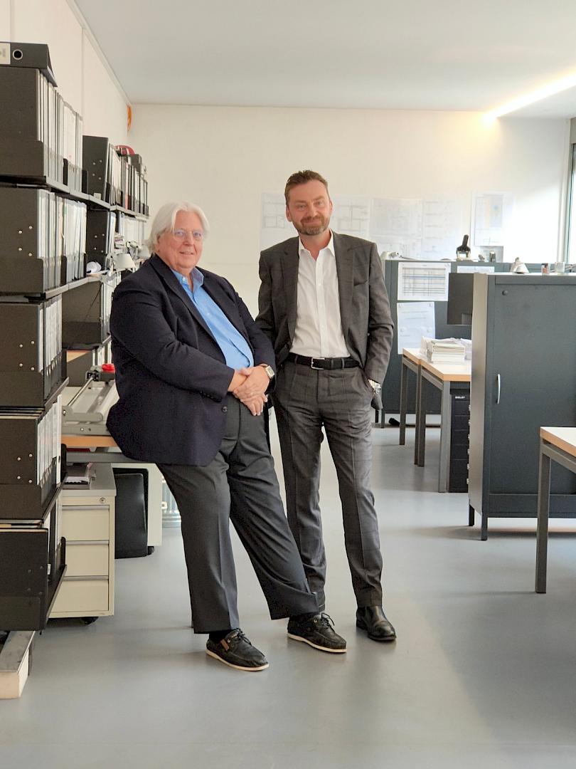 Fotoshooting im Büro | PFEFFERARCHITEKTEN